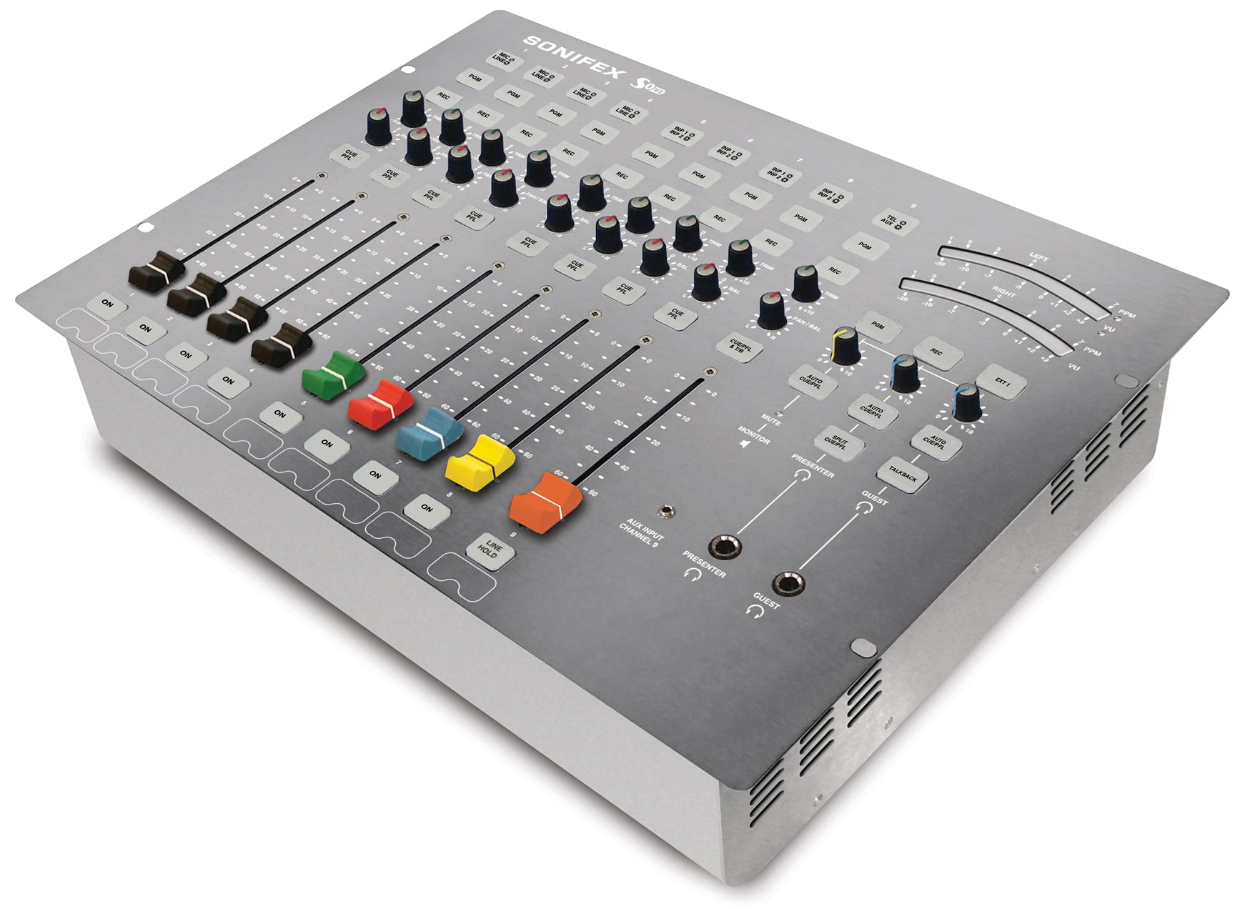 Sonifex S0v2 9-Channel Analog Radio Broadcast Mixer – UBMS