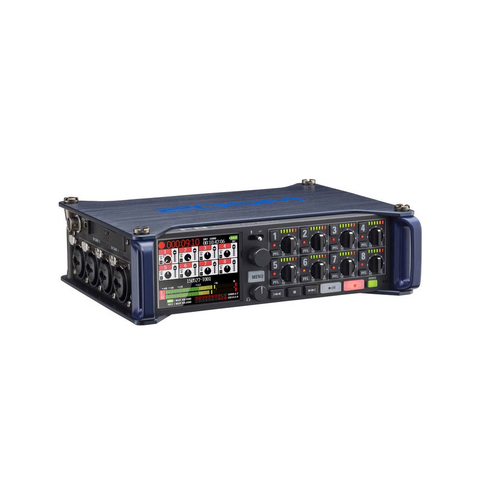 Zoom F8 Multi-Track Field Recorder – UBMS